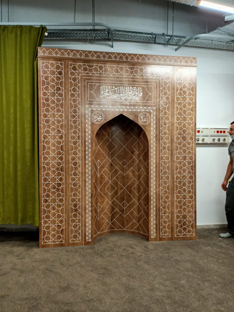 MDF Mosque Mihrab-Minbar – Affordable Mihrab & Minbar Panel