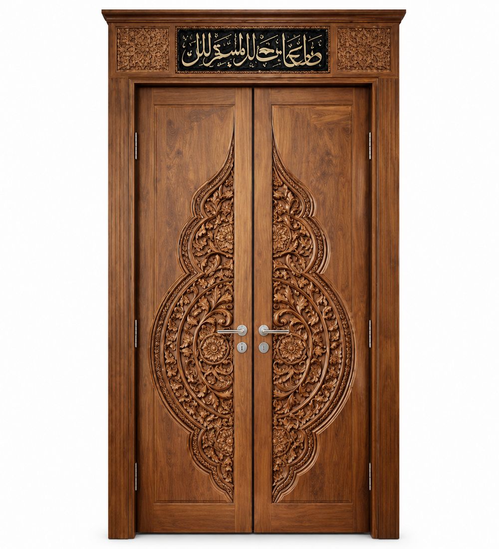 Masjid Front Door Design | Elegant & Durable Mosque Entrance Doors
